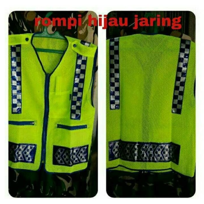 Jual Rompi Jaring Hijau Safety Want Army | Shopee Indonesia