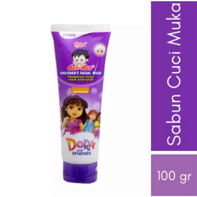 Jual Dee-Dee Children Sabun Cuci Muka Grape 100gr | Shopee Indonesia