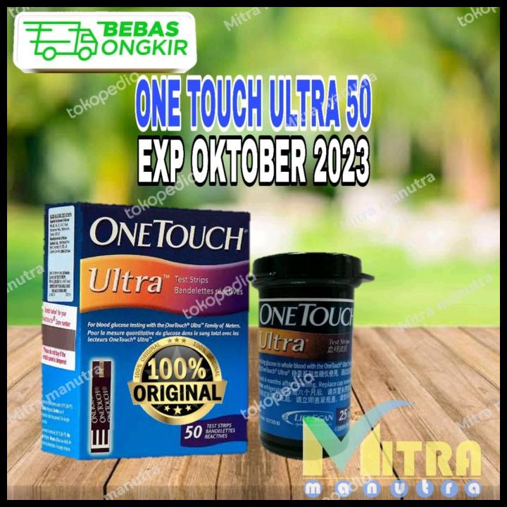 Jual One Touch Ultra 50 Strip Original | Shopee Indonesia