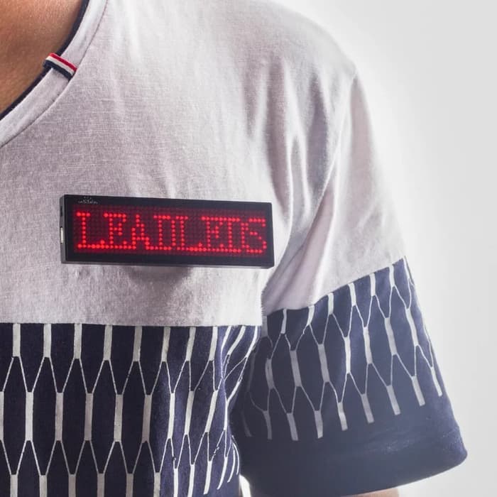 Jual led name badge tag ID card | Shopee Indonesia