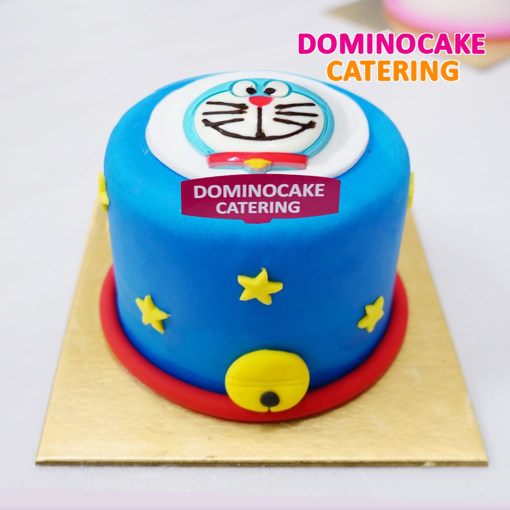 Jual Mini Cake - cake ultah mini - kue ultah doraemon | Shopee Indonesia