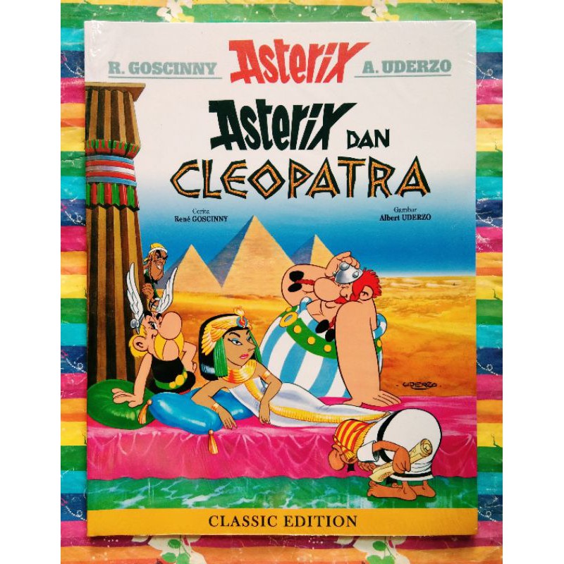Jual Buku Bacaan Komik Asterix dan Cleopatra by Albert Uderzo & Rene Goscinny | Shopee Indonesia