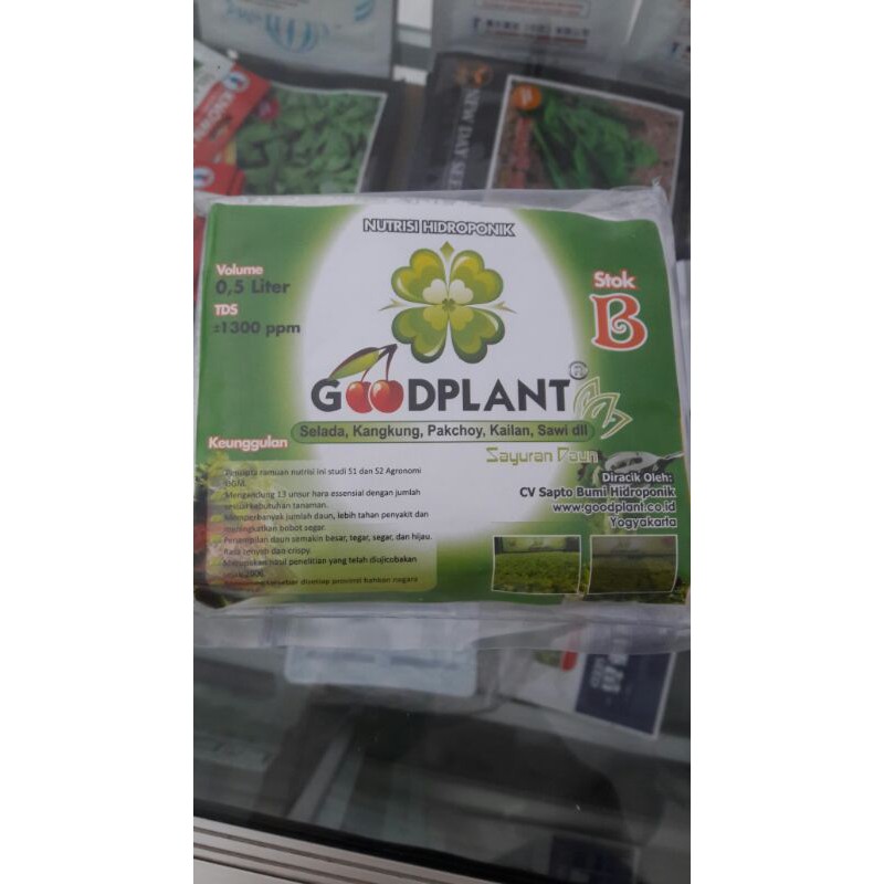 Jual Nutrisi Hidroponik AB MIX Daun Goodplant 0,5L | Shopee Indonesia