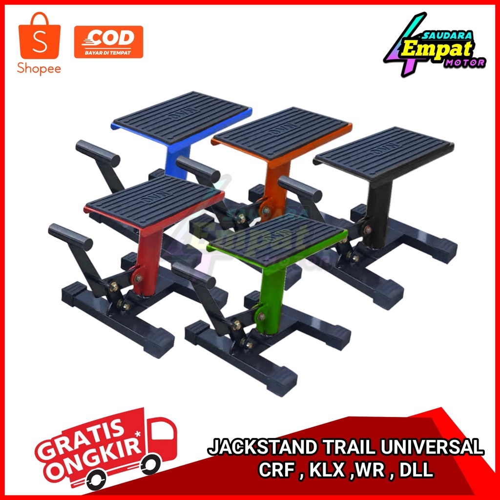 Jual STANDAR JACKSTAND UNIVERSAL PEDOK SEMUA SUPERMOTO MOTOCROSS TRAIL ...