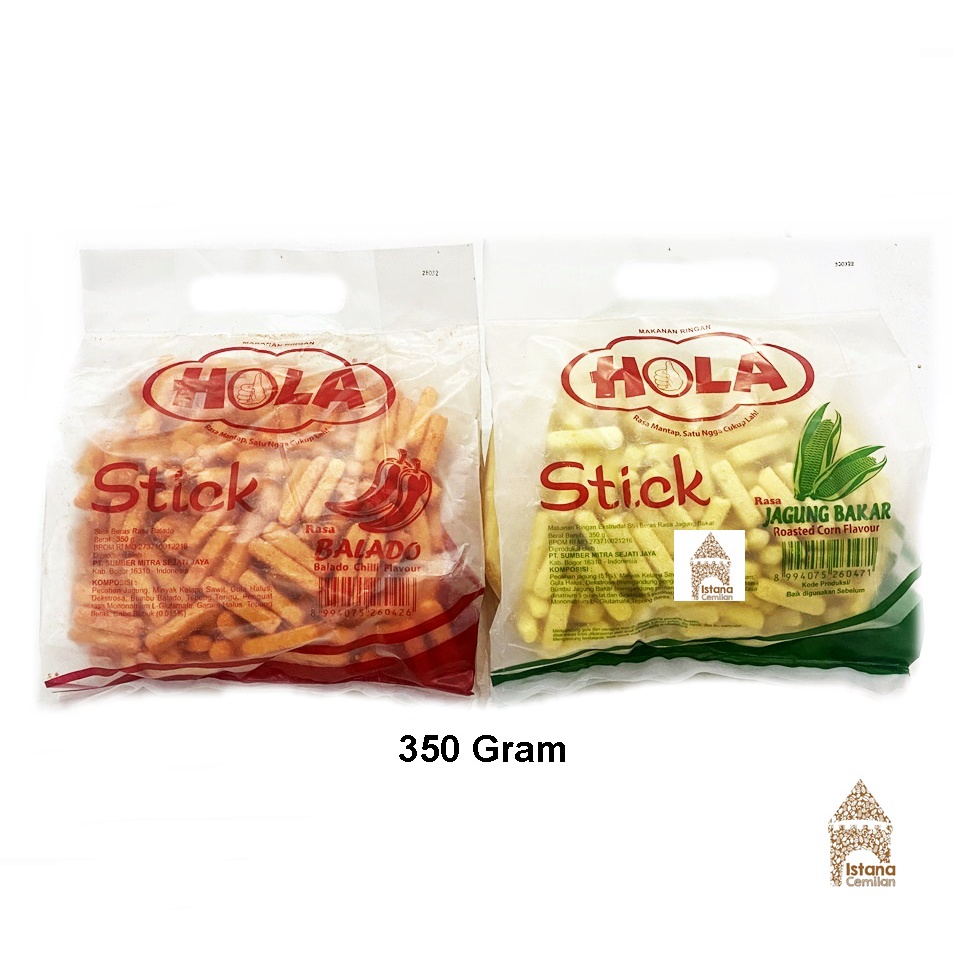 Jual Hola Stick Snack Stik Beras Balado / Jagung Bakar 350 Gram ...