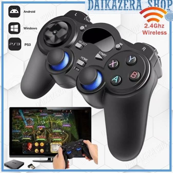 Jual Joystick Wireless 2.4Ghz Gamepad For Smart Tv, Notebook W/ Usb ...