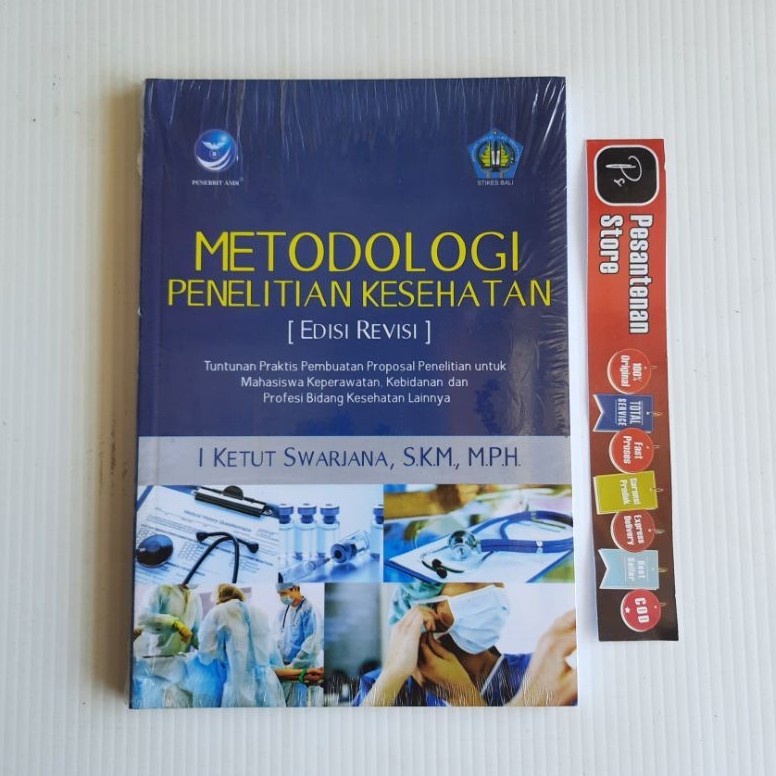 Jual BUKU ORIGINAL METODOLOGI PENELITIAN KESEHATAN EDISI REVISI . ANDI PUBLISHER | Shopee Indonesia
