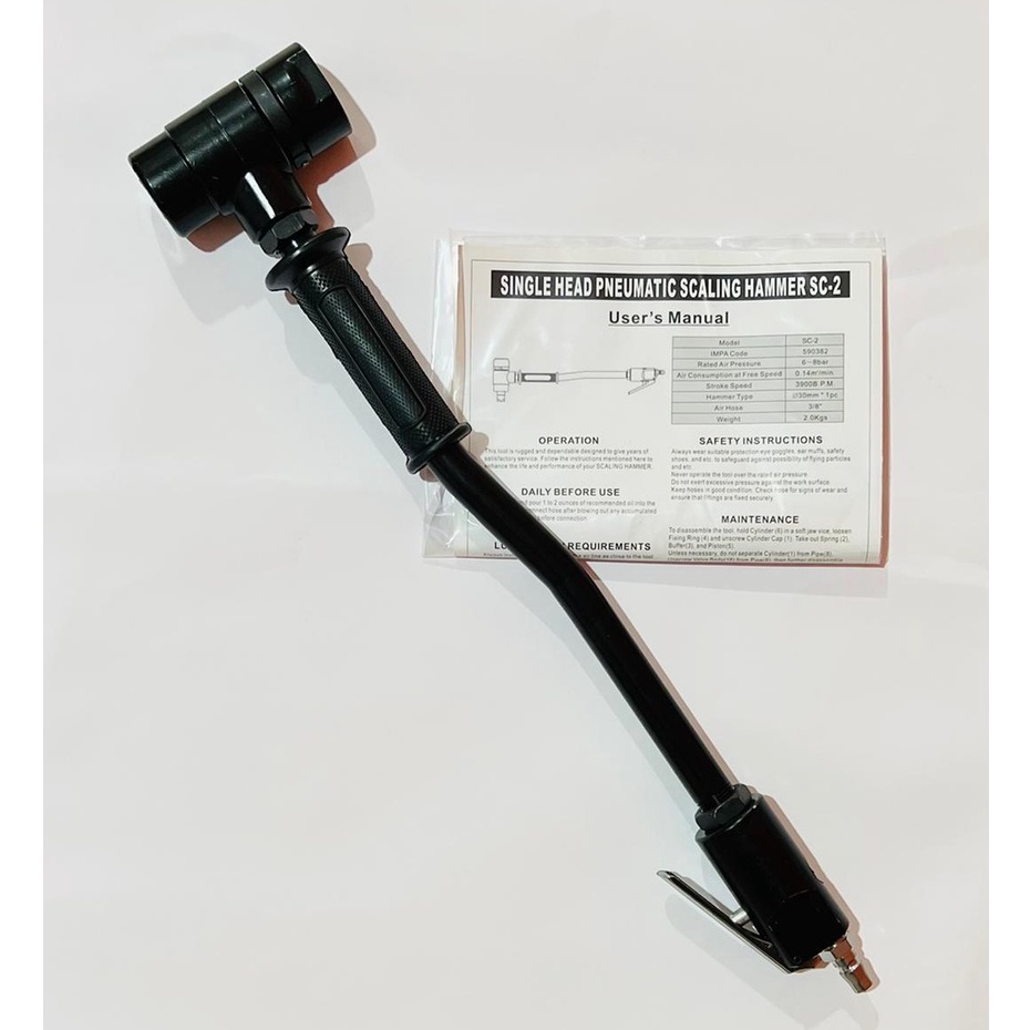 Jual Air Scaling Hammer Pneumatic Scaling Hammer SC-02 IMPA 590382 ...