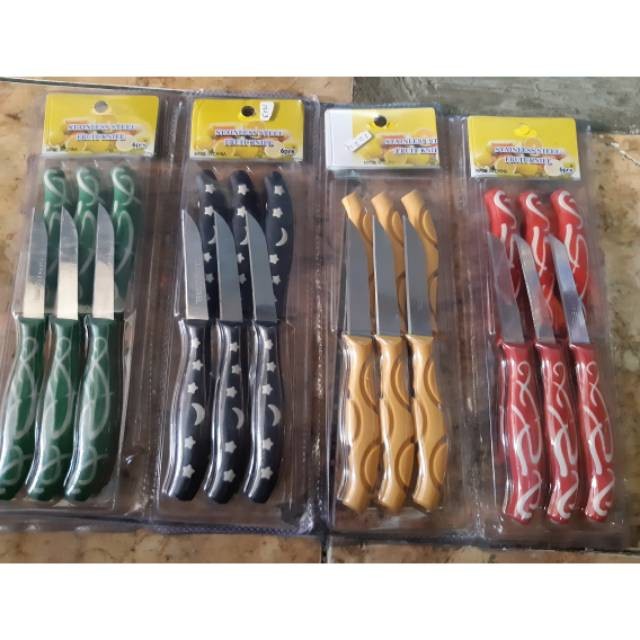 Jual Pisau Buah - Pisau Dapur - Pisau Mini Stainless steel per 1 biji ...