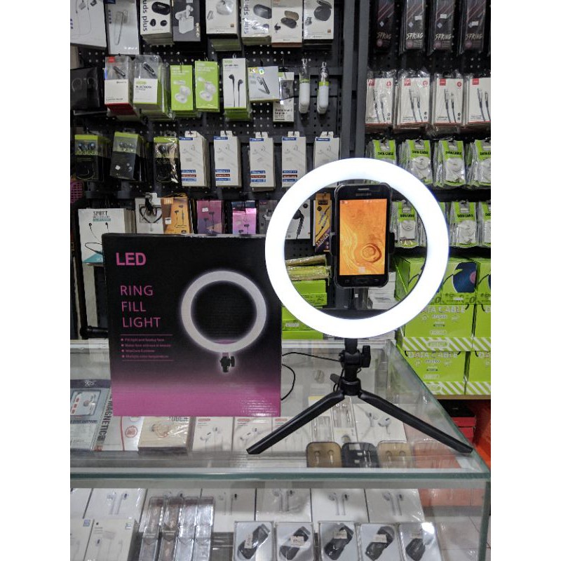 Jual Tripod LED Ring Light Mini. | Shopee Indonesia