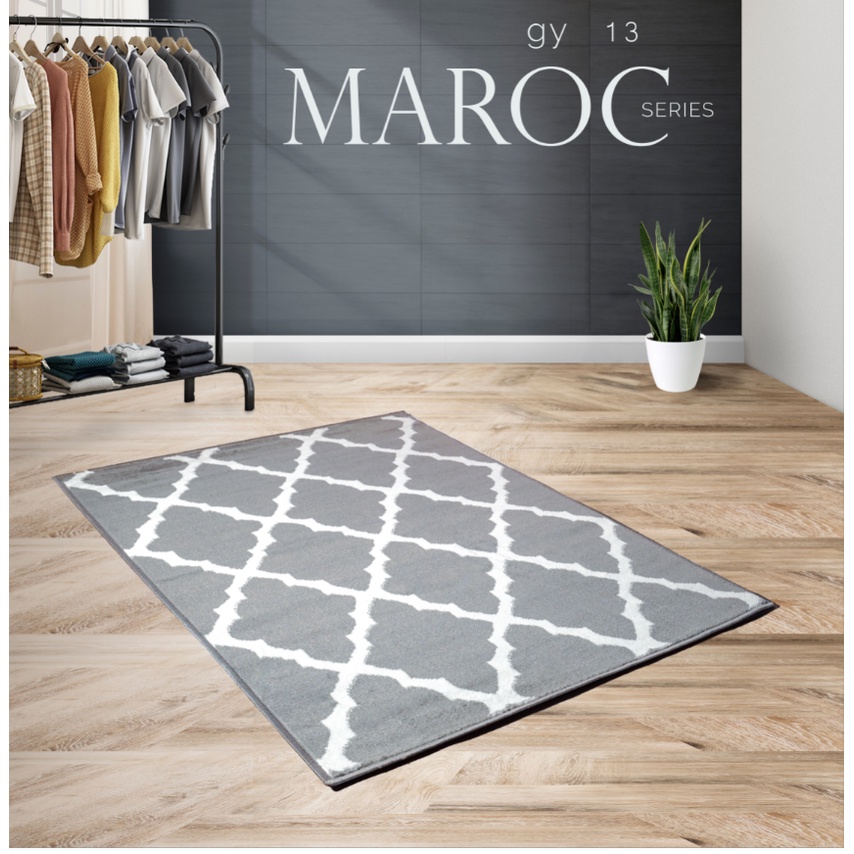 Jual KARPET LANTAI TEBAL 100X150 GY13 GREY/KARPET LANTAI MURAH / KARPET ...