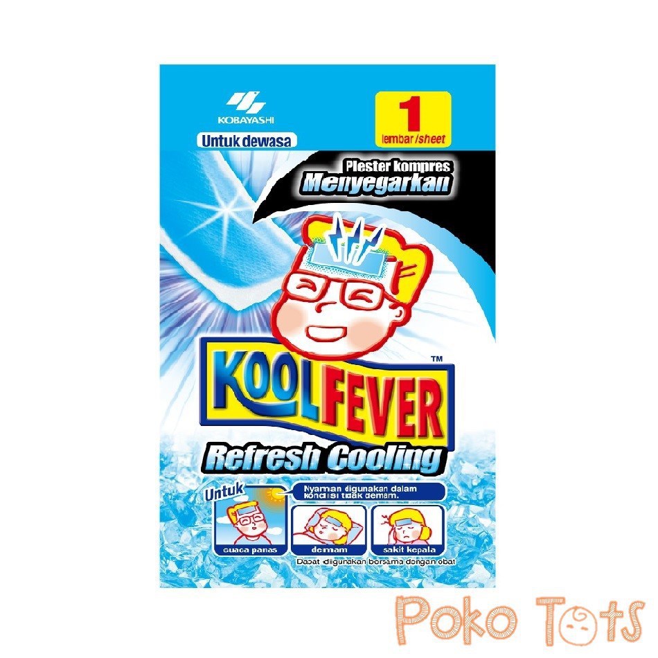 Jual Koolfever Dewasa Plester Kompres Demam Untuk Dewasa Kobayashi Kool Fever | Shopee Indonesia