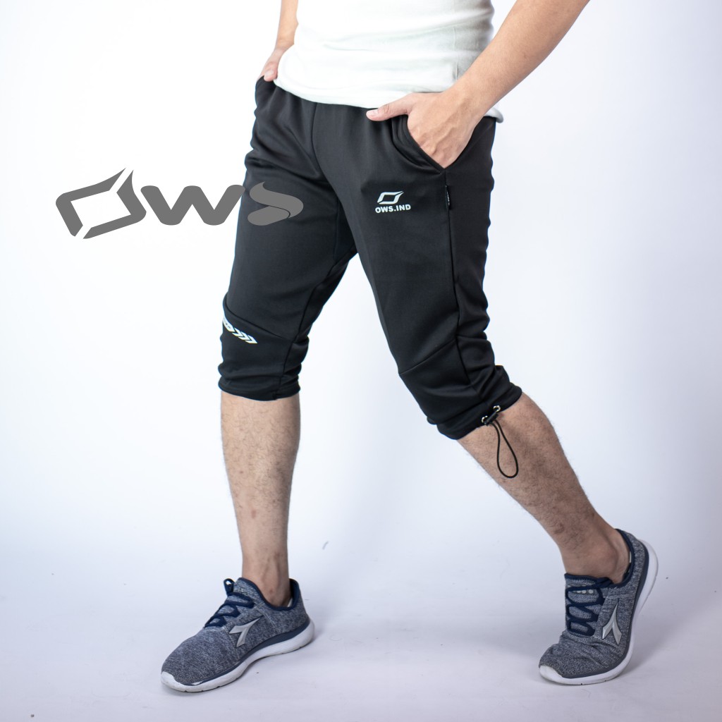 Jual Celana Training Olahraga Lari Gym/Celana Olahraga Jogger Pria 3/4 ...
