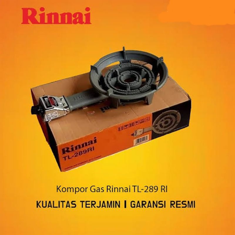 Jual kompor gas industri tekanan rendah, rinnai mata seribu TL-289 RI ...