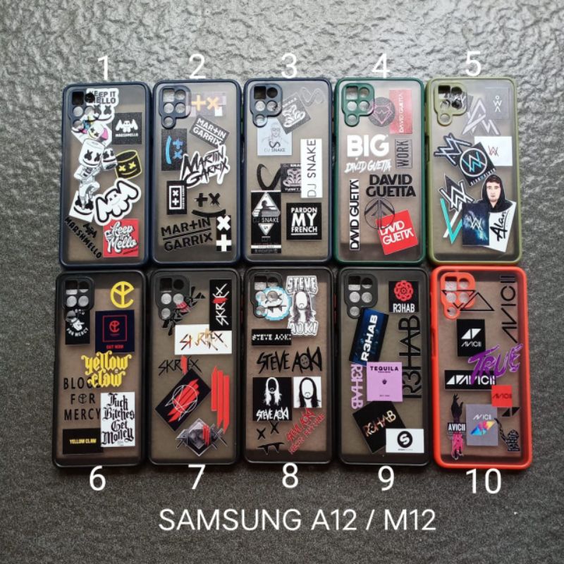 Jual Soft Case Samsung A12 . M12 Motif gambar cowok softshell silikon ...