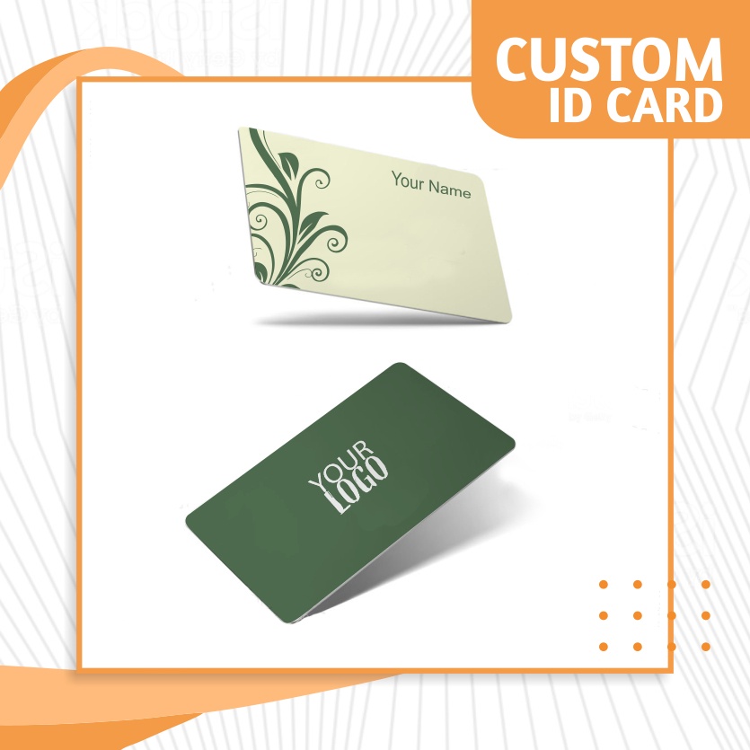 Jual Custom ID Card / Name Tag / Print ID Card Tanda Pengenal | Shopee ...