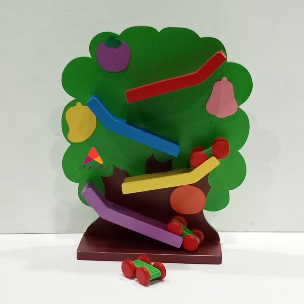 Jual Sliding car tema pohon Mainan edukasi anak | Shopee Indonesia