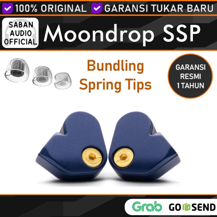 Jual MOONDROP SSP SUPER SPACESHIP PULSE BERYLLIUM PLATED DOME IEM | Shopee Indonesia