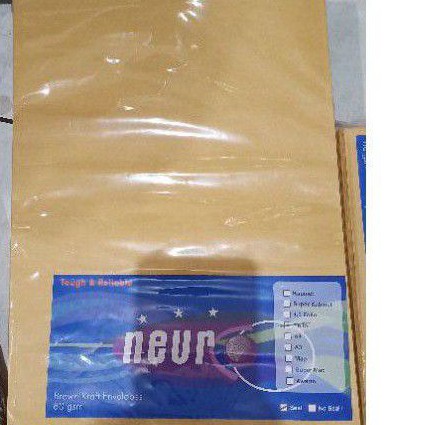 Jual AMPLOP COKELAT FOLIO SEAL ( PEREKAT ) | Shopee Indonesia