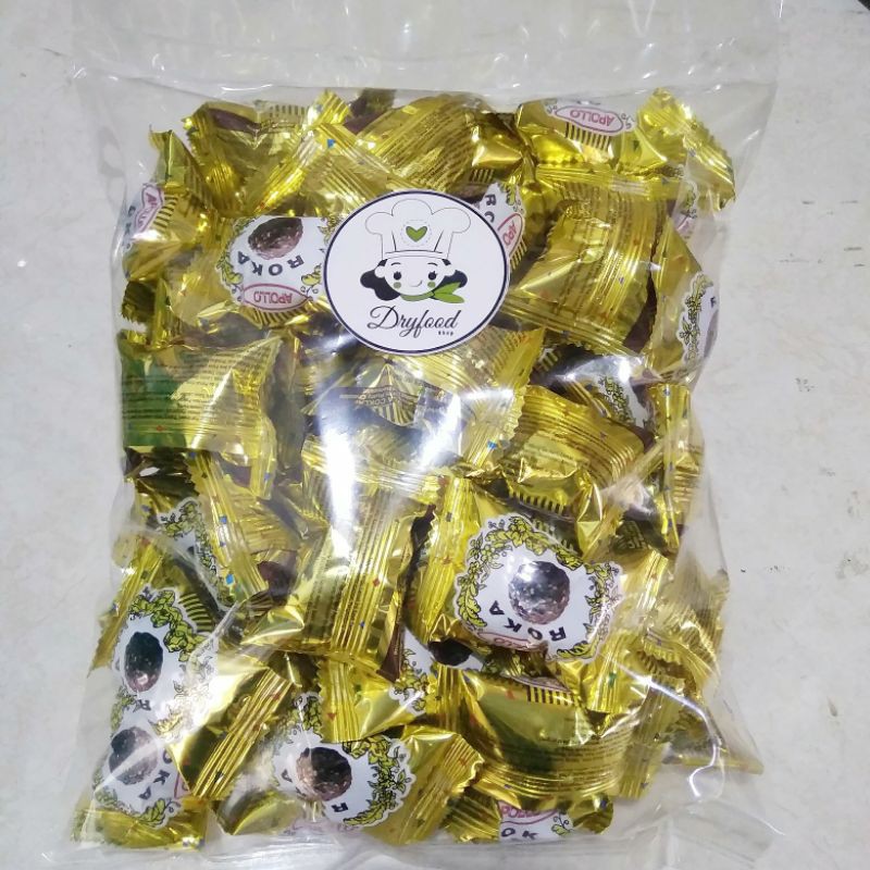 Jual Coklat roka apollo wafer ball isi 50 biji | Shopee Indonesia