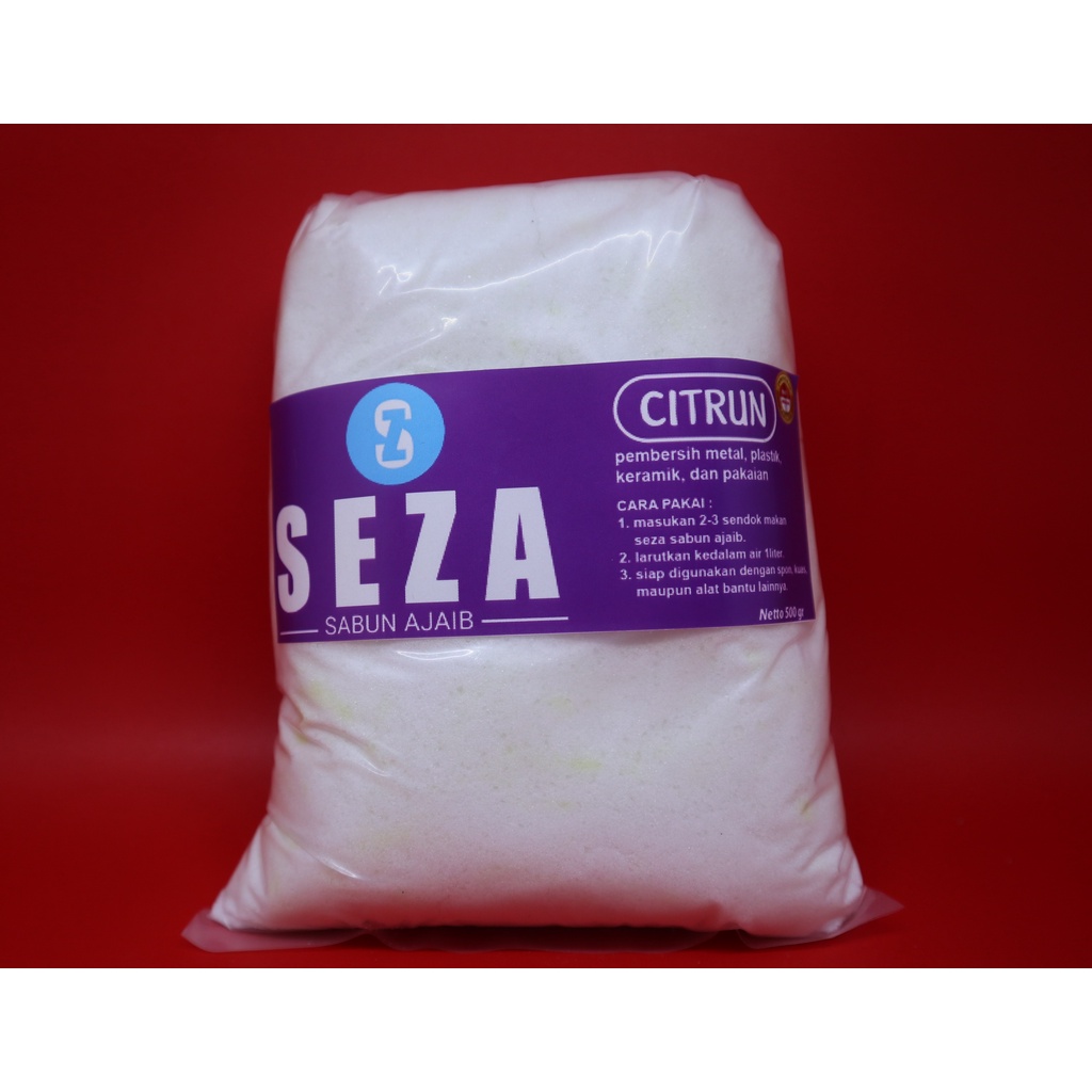 Jual CITRUN 500Gr / Sitrun / Citrun / Pembersih Multifungsi / SEZA ...