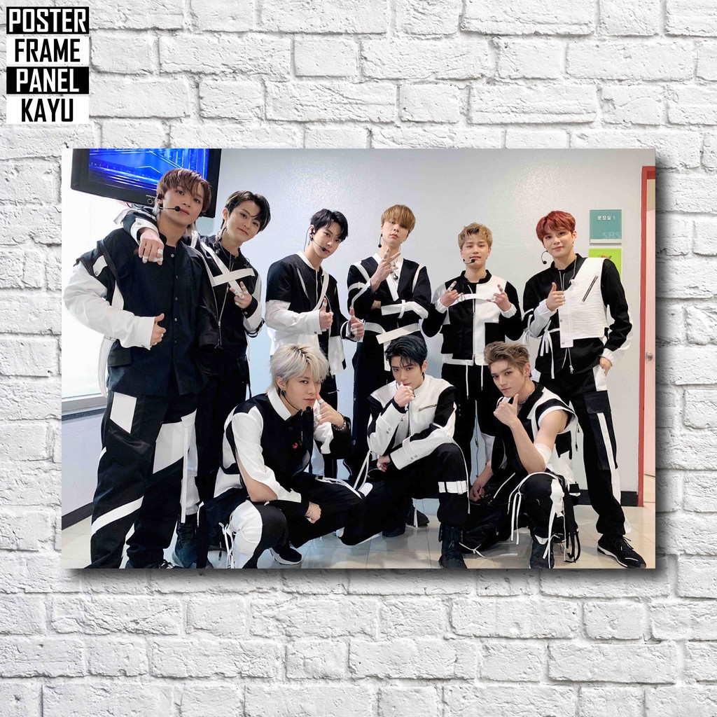 Jual Poster NCT 127 Frame Kayu Solid A4 NC1020 | Shopee Indonesia