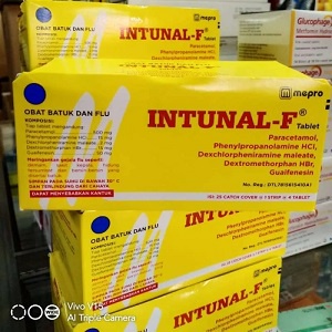 Jual Intunal f box ( 1 box isi 25 strip @ 4 tablet ) | Shopee Indonesia