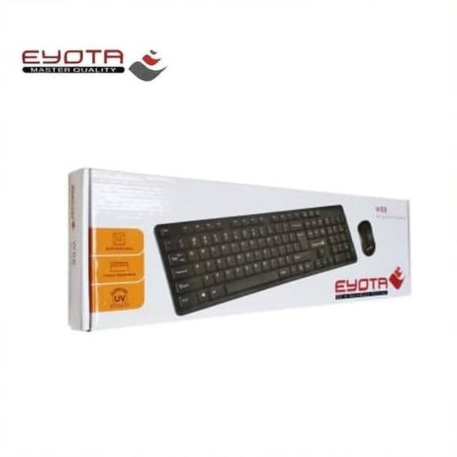 Jual Eyota W88 Wireless Paket Combo Hemat Mouse dan Keyboard Bundle ...