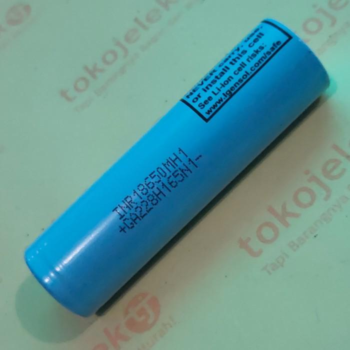 Jual Lg Mh1 Inr18650Mh1 3200Mah 10A Li-Ion 18650 3.6V Flat Top Ensol China | Shopee Indonesia