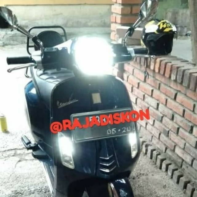 Jual Lampu LED Motor Vespa Matic Headlamp Osram | Shopee Indonesia