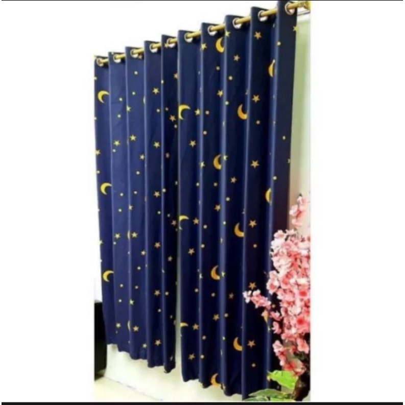 Jual GORDEN/KORDEN MINIMALIS KATUN GORDENG MOTIF BULAN BINTANG FREE ...