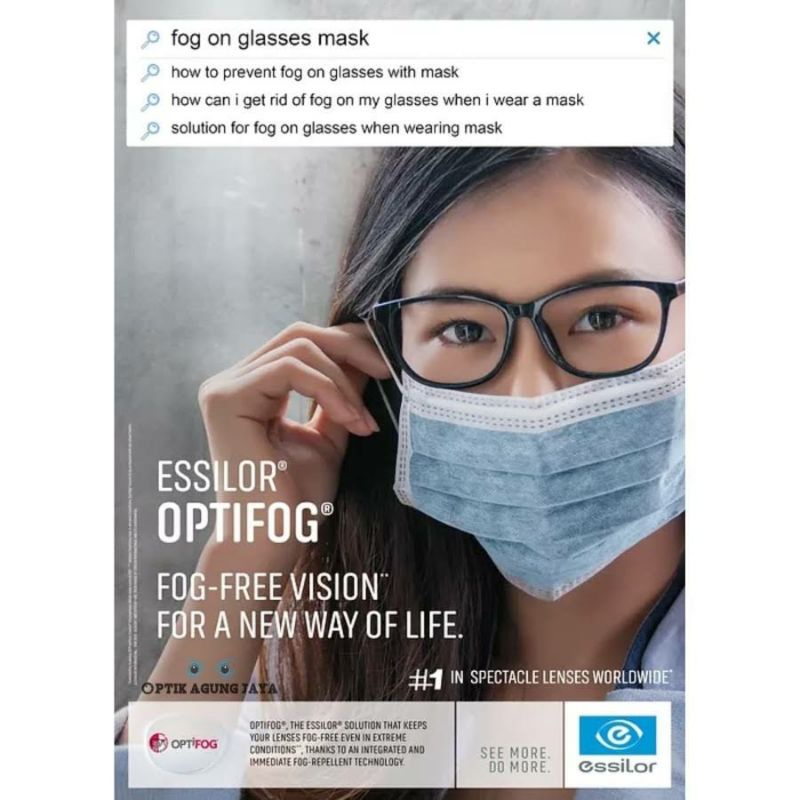 Jual Essilor Crizal Optifog orma 1.5 | Shopee Indonesia