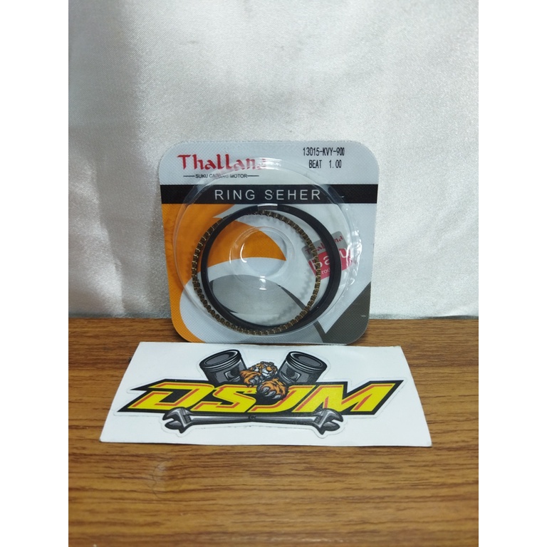 Jual RING SEHER BEAT / RING PISTON BEAT OS STD 25 50 75 100 THALLAND ...