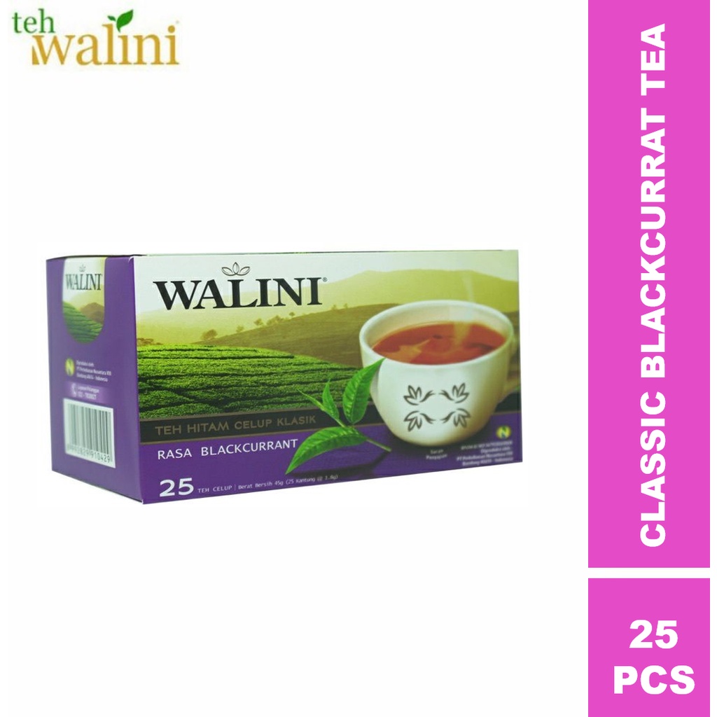 Jual Teh Walini Klasik Varian Rasa Leci, Blackcurrant, Lemon, Wangi ...
