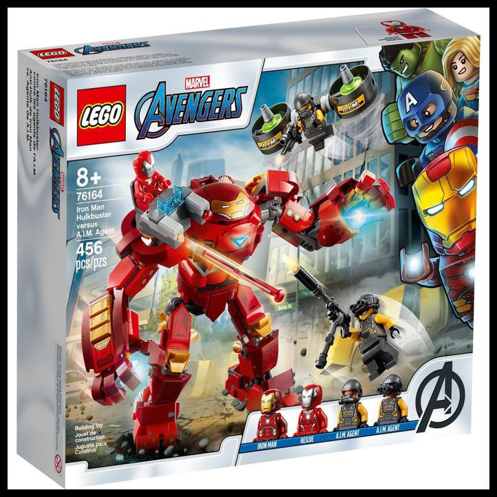 Jual LEGO 76164 - SUPER HEROES - IRON MAN HULKBUSTER VERSUS A.I.M ...