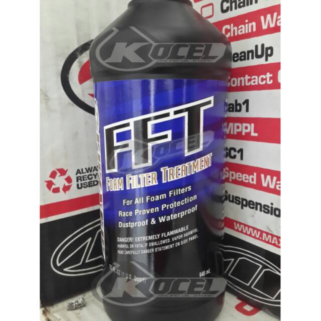 Jual Maxima FFT Foam Filter Treatment / oli busa filter kemasan 1L ...