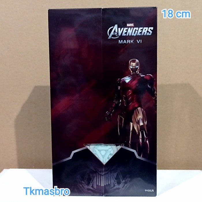 Jual ZD Toys Original Iron Man Mark VI - ZDToys Ironman MK 6 | Shopee ...