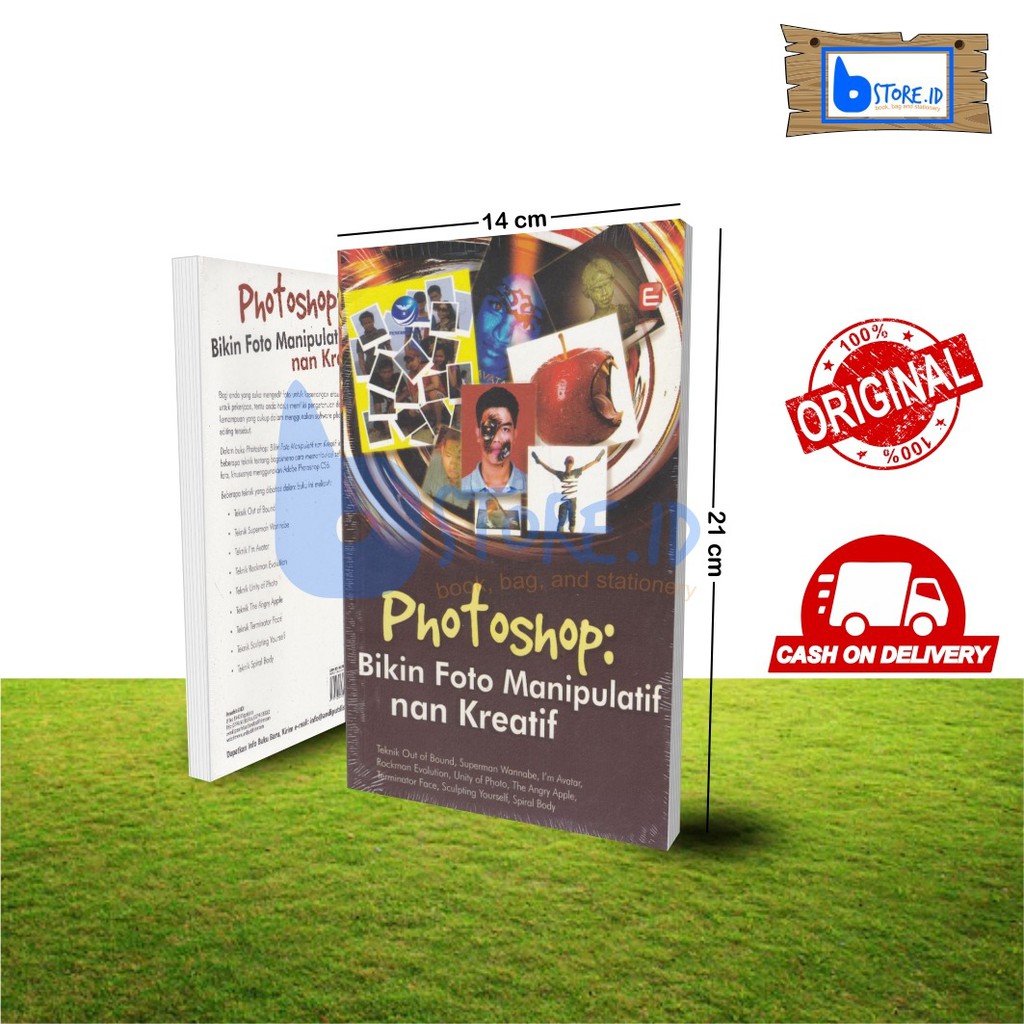 Jual Buku Photoshop - Bikin Foto Manipulatif Nan Kreatif - Penerbit ...
