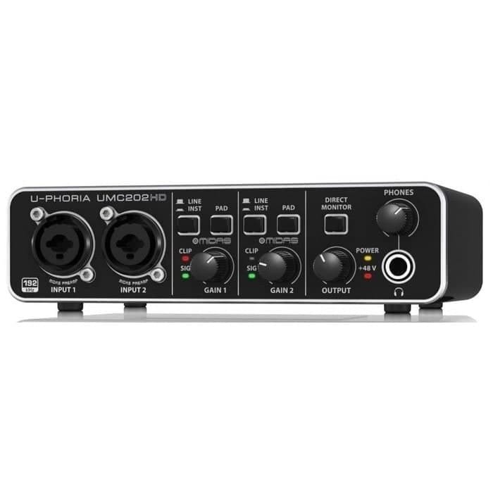 Jual Behringer UMC202HD / UMC202 HD Soundcard Audio Interface USB ...