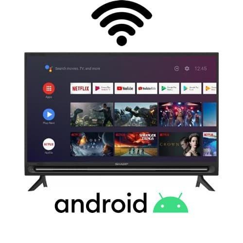 Jual Sharp Aquos 32 Inch Android Smart Led Tv 2T-C32Bg1I | Shopee Indonesia