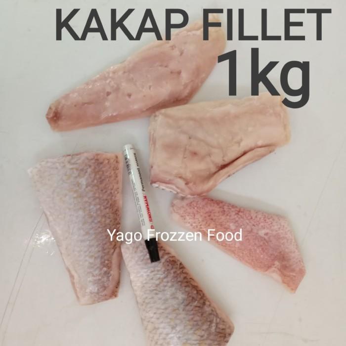 Jual Fisho | Kakap Fillet 1Kg\ Fillet Ikan Dasaran Skinless Skinon ...