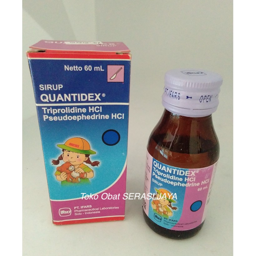 Jual Quantidex Syrup 60 ml Alergi Obat Pilek untuk Anak & Dewasa ...