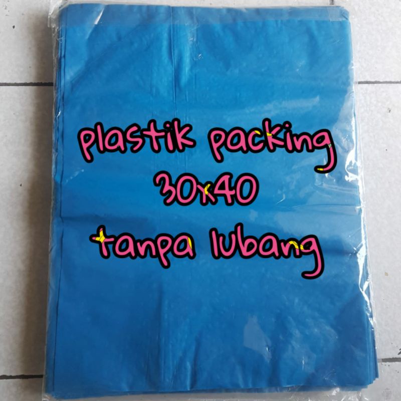 Jual plastik packing tanpa lubang plong isi 50pcs | Shopee Indonesia