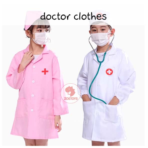 Jual Zoetoys Doctor Clothes | Kid Costume Kostum Baju Profesi Dokter ...