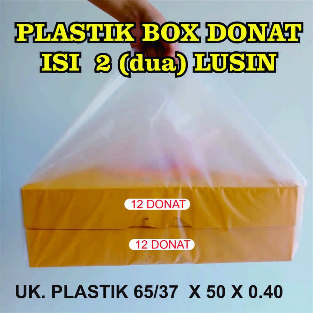 Jual Kantong Plastik Box Donat isi 12 (50pcs/pack) | Shopee Indonesia