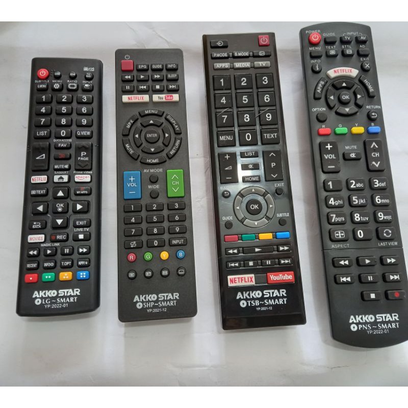 Jual Remot Smart TV SAMSUNG LG SHARP TOSHIBA Langsung Pakai tanpa ...