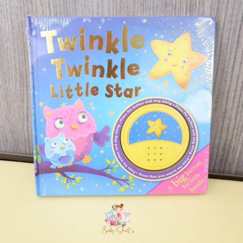Jual BIG BUTTON SOUND BOOK : Twinkle Twinkle Little Star (Igloo Books ...