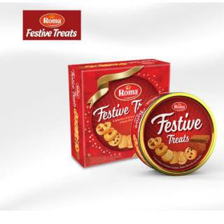 Jual KUE KALENG LEBARAN ROMA FESTIVE TREATS / PARCEL IDUL FITRI MURAH ...