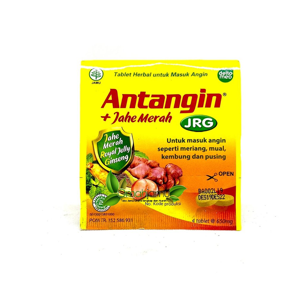 Jual ANTANGIN TABLET. MENGOBATI MASUK ANGIN | Shopee Indonesia
