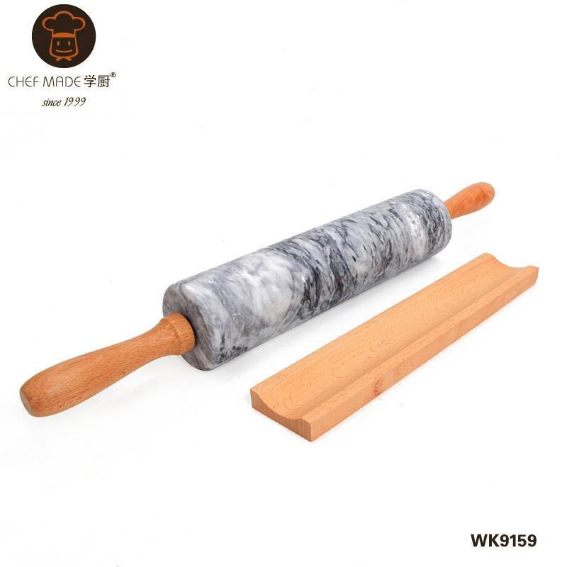 Jual Chefmade WK9159 Marble Rolling Pin / Alat Gilas Adonan roti kue ...